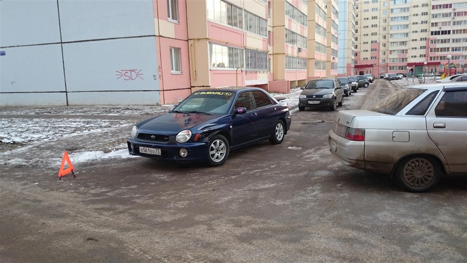 предпродажка) — Subaru Impreza (GD/GG), 2 л, 2002 года | ДТП | DRIVE2