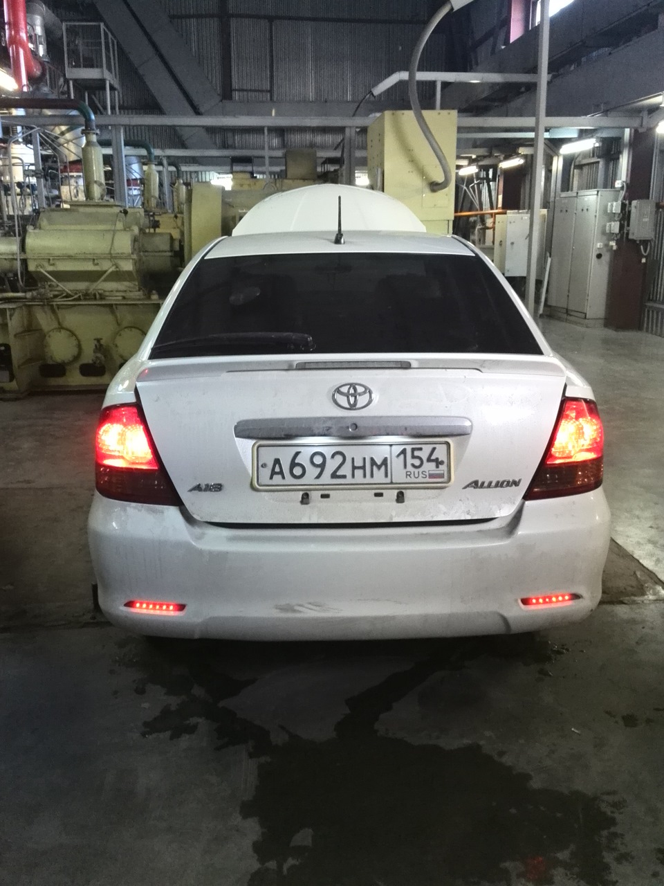 Задние катафоты LED — Toyota Allion (T240), 1,8 л, 2002 года | тюнинг ...