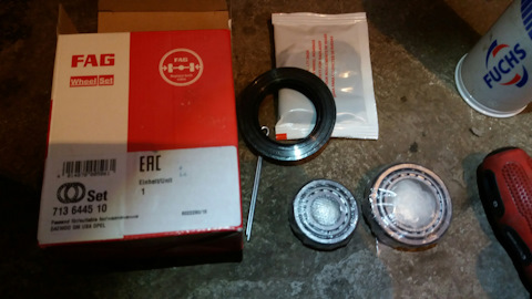 713644510 Комплект подшипника колеса FAG | Запчасти на DRIVE2