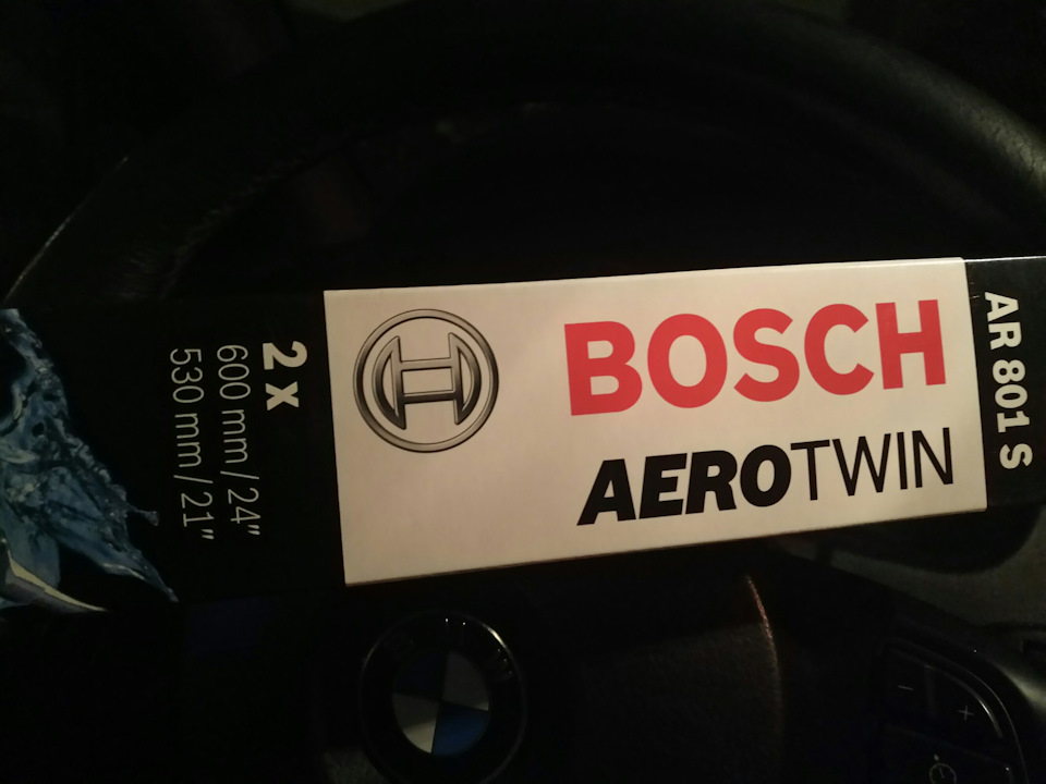 Щетки стеклоочистителя передние BOSCH — BMW X5 (E53), 3 л, 2006 года ...