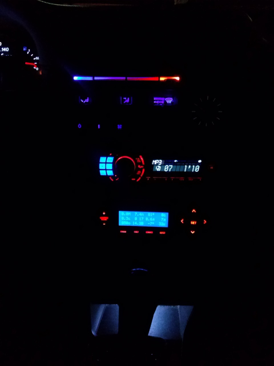 Новый бортовой компьютер Multitronics SL50 — Lada 2109, 1,6 л, 1999 ...