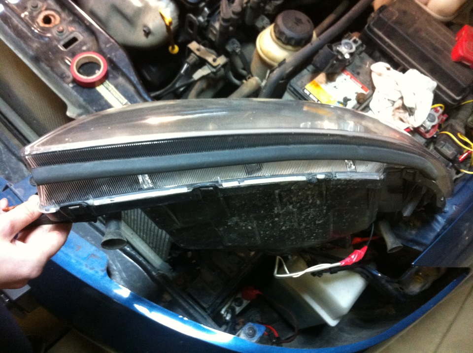 уплотнители на фару — Chevrolet Lacetti 5D, 1,4 л, 2007 года ...