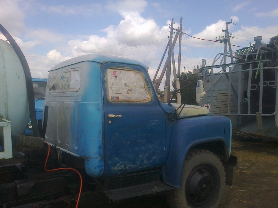 Немного освежились) — ГАЗ 53, 4,2 л, 1986 года | кузовной ремонт | DRIVE2