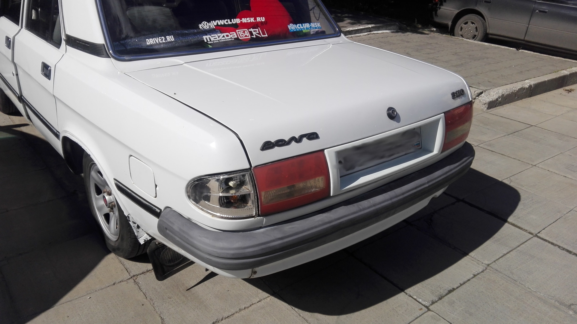 Временные задние фонари — ГАЗ 3110, 2,4 л, 1998 года | своими руками | DRIVE2