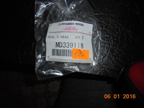 MD339118 Прокладка свечного колодца OEM Mitsubishi | Запчасти на DRIVE2