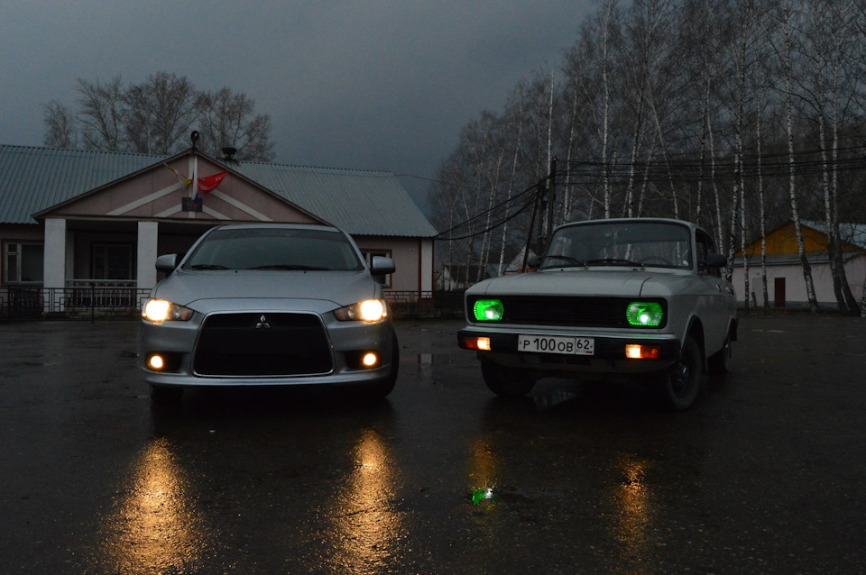 Фотосет с Lancer X — Москвич 2140 SL, 1,5 л, 1984 года | фотография | DRIVE2