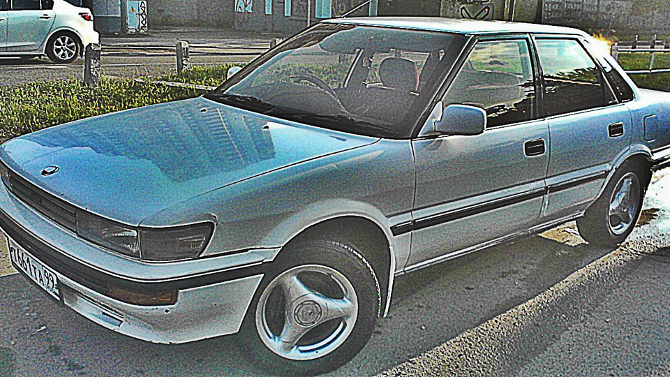 Toyota Sprinter (90) 1.5 бензиновый 1989 | 水中車制御 на DRIVE2