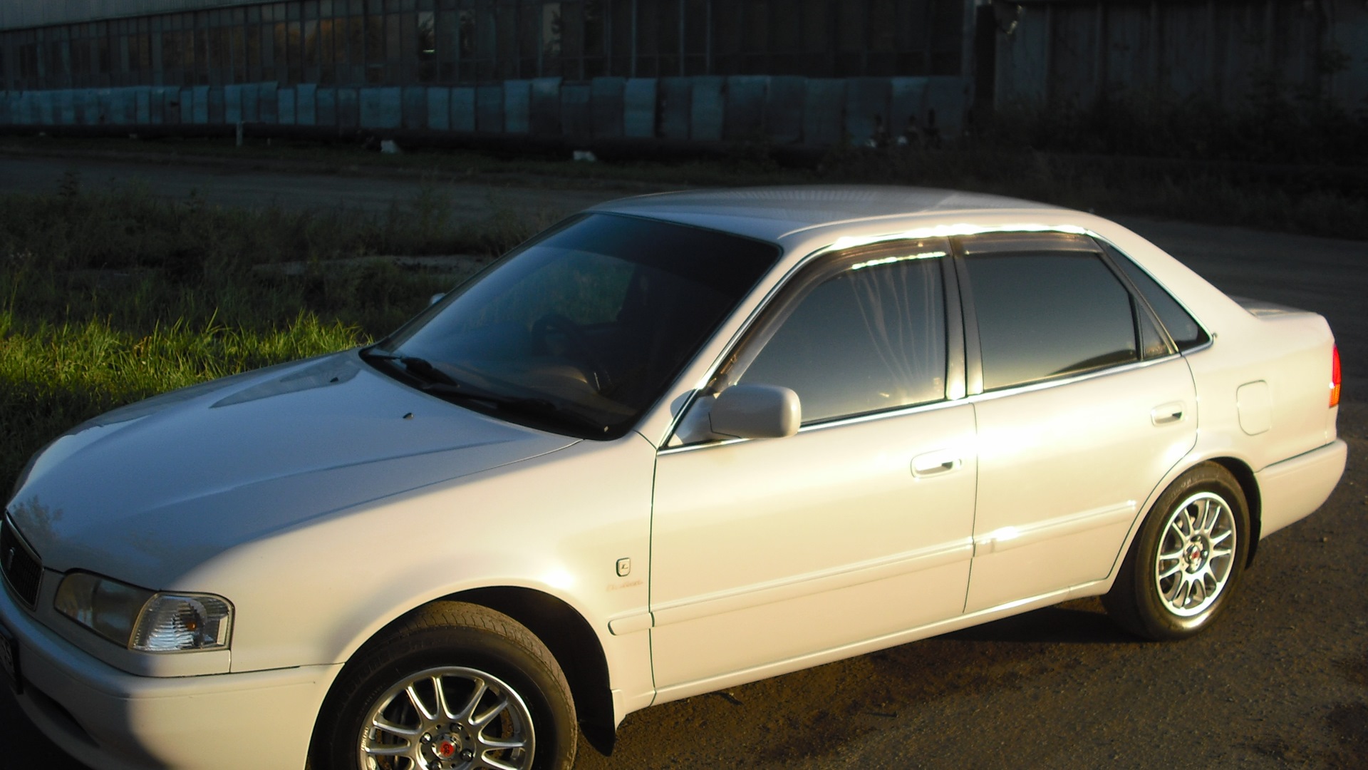 Toyota Sprinter (110) 1.6 бензиновый 1998 | Серый перламутр на DRIVE2