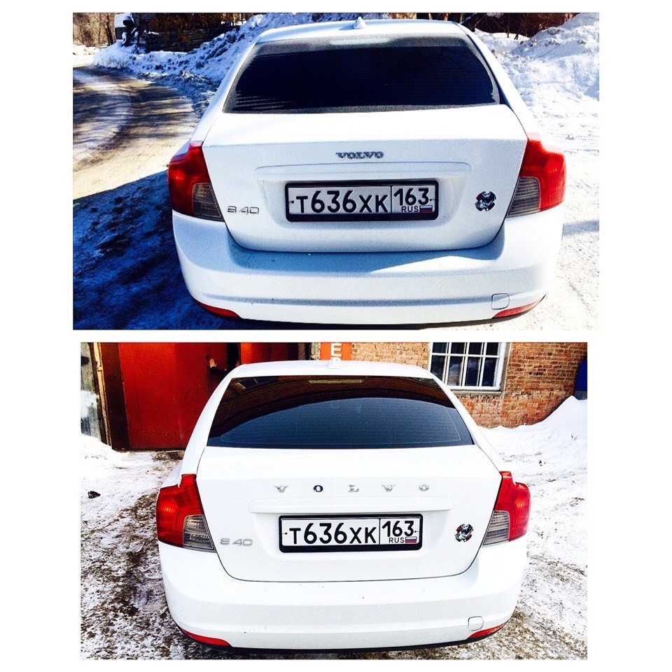 Замена шильдика volvo — Volvo S40 (2G), 1,6 л, 2007 года | стайлинг ...