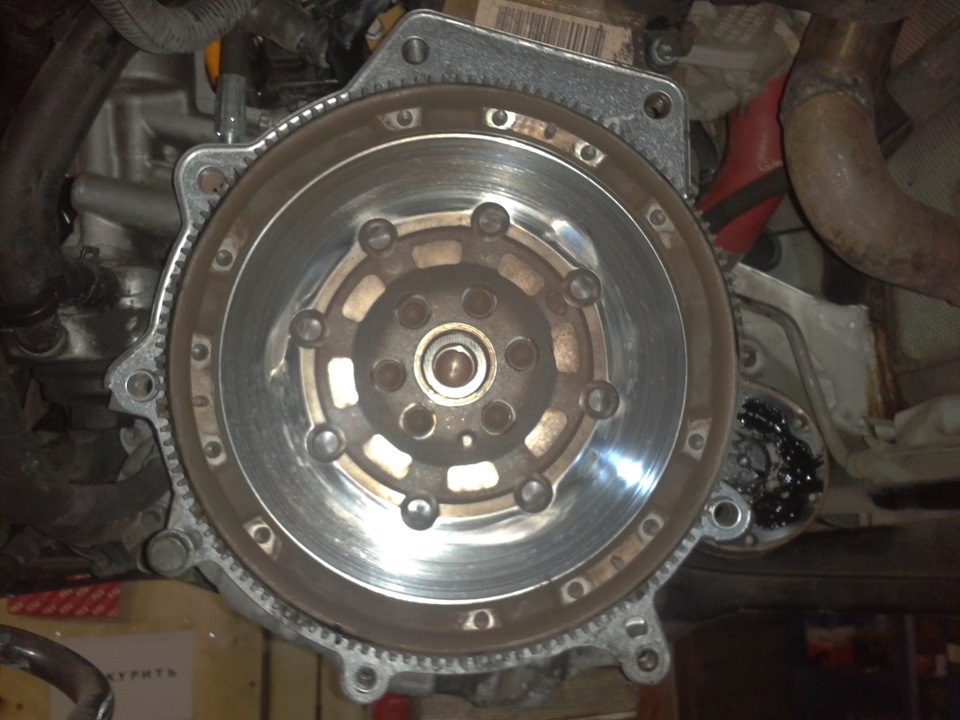 Одномассовое сцепление — Skoda Octavia A5 Mk2, 1,9 л, 2006 года ...