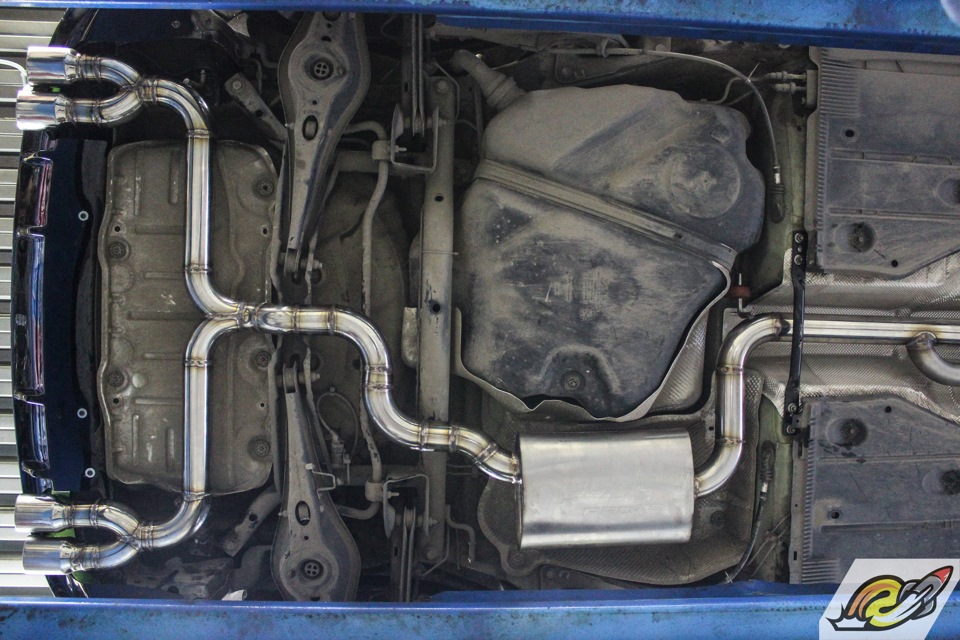 BORLA EXHAUST CUSTOM CAT-BACK с РАЗДВОЙКОЙ (SEAT LEON FR 5F ...