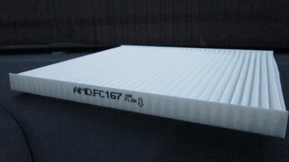 Unoriginal cabin filter — KIA Rio (3G), 1,6 л, 2012 года | своими ...