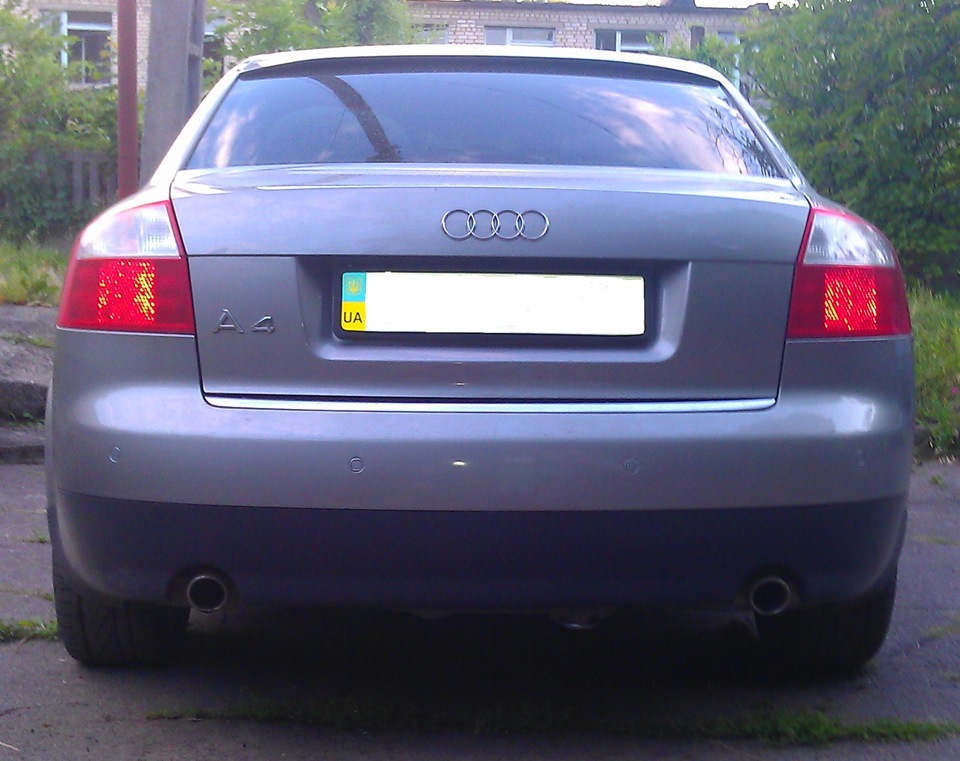 Брызговики А4 В6 -задние — Audi A4 (B6), 1,8 л, 2004 года | аксессуары ...