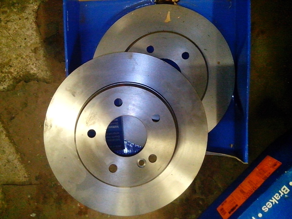 Продам новые тормозные диски на Мерс — Mercedes-Benz CLK (W208), 3,2 л ...