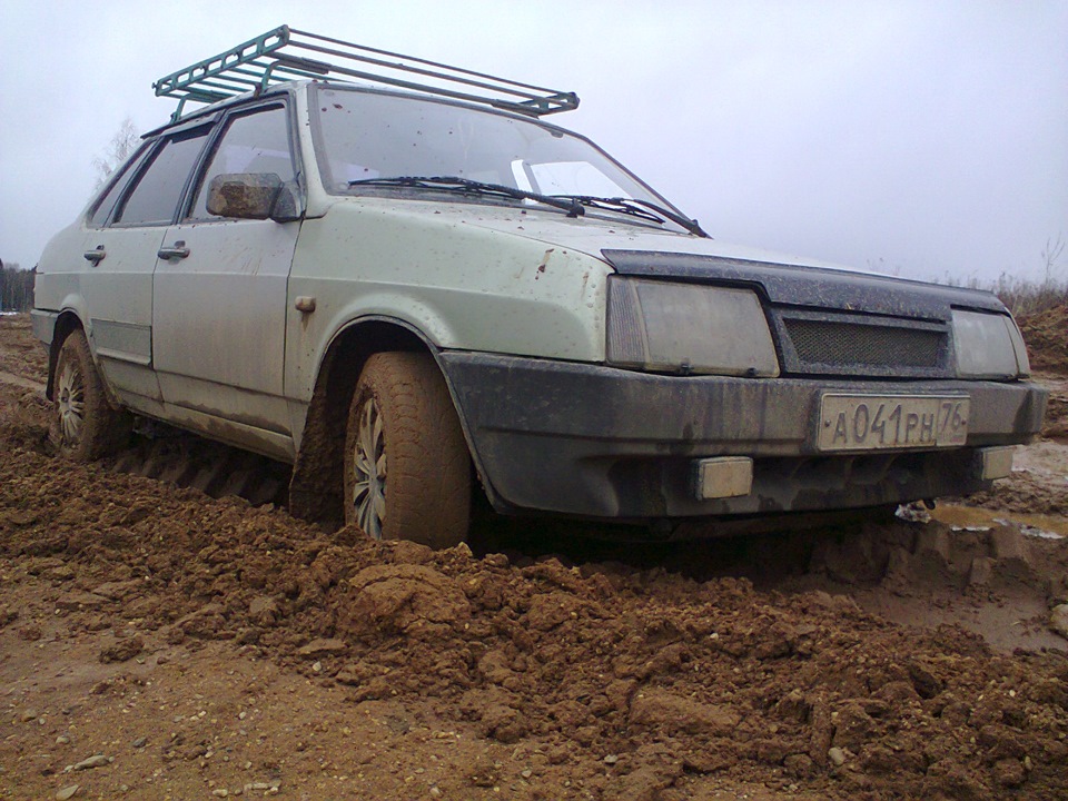 Спасал подружку на Lada-99 — Chevrolet Niva (1G), 1,7 л, 2006 года ...