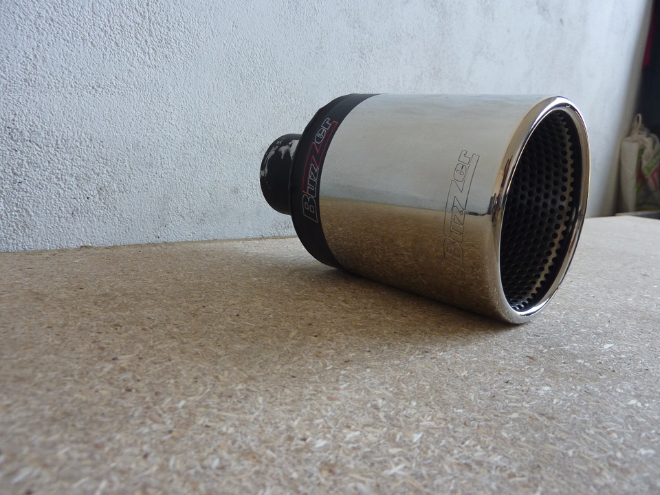 насадка на глушитель BUZZER ZZ101X — Mazda 3 (1G) BK, 1,6 л, 2007 года ...