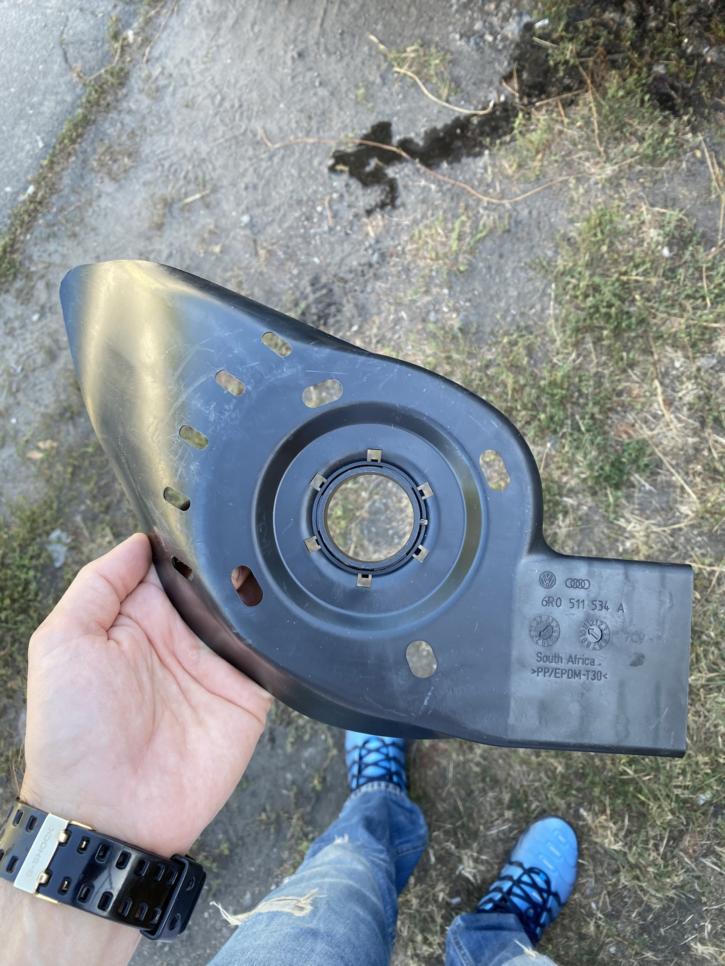 Защитные щитки задней балки — Skoda Fabia Mk2, 1,4 л, 2010 года ...