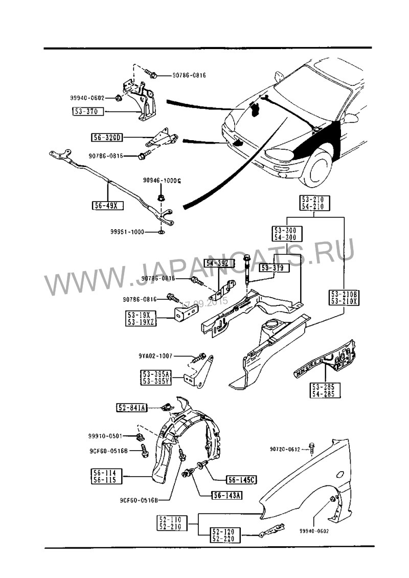 Колесные арки. Гниль. — Mazda MX-3, 1,8 л, 1997 года | поломка | DRIVE2