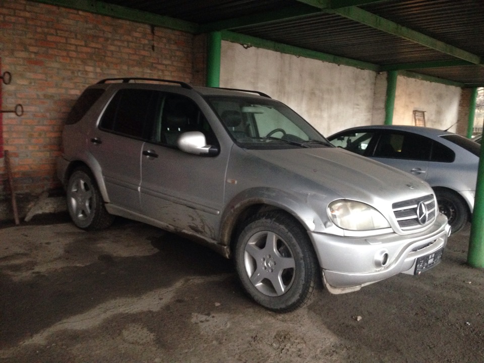Отличный день) — Mercedes-Benz ML 55 AMG (W163), 5,5 л, 2002 года ...
