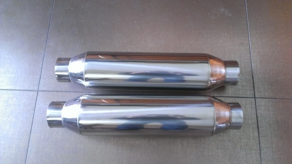 Vibrant Performance Resonators 2,5" — Mercedes-Benz C-Class (W204), 3 л ...