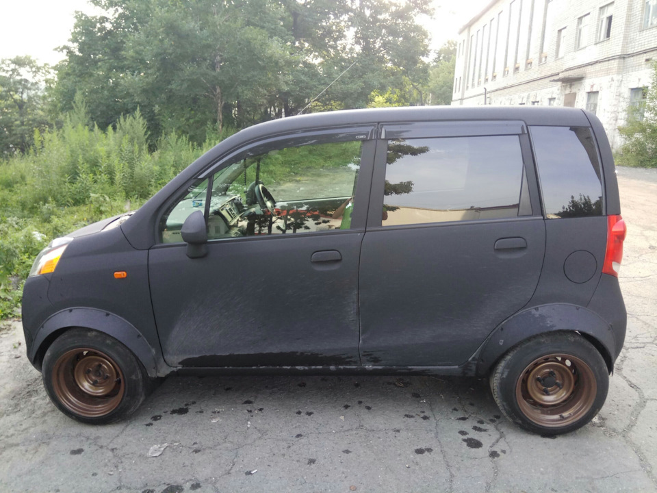 Все таки поставил брызговики =( — Honda Life (JB5/JB6/JB7/JB8), 0,7 л ...