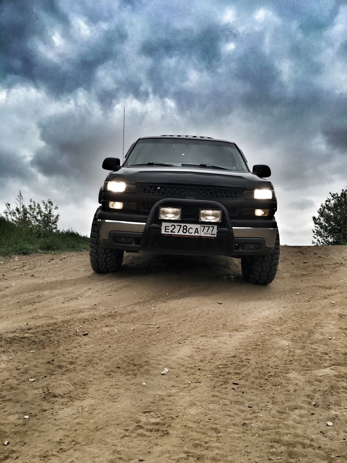 Небольшая фотосессия ))) — Chevrolet Tahoe (GMT800), 5,3 л, 2005 года ...