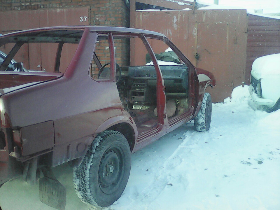 покрасили — Lada 21099, 1,5 л, 1994 года | стайлинг | DRIVE2