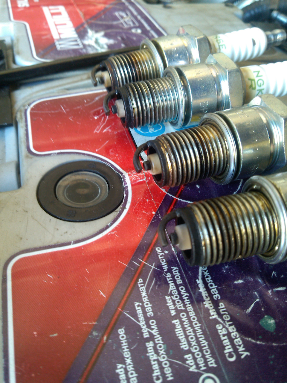 Замена высоковольтных проводов — Daewoo Nexia (2G), 1,5 л, 2007 года ...