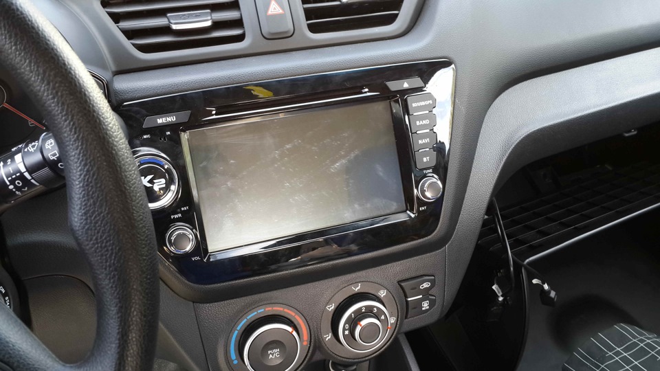 установка ГУ андроид — KIA Rio (3G), 1,4 л, 2014 года | автозвук | DRIVE2