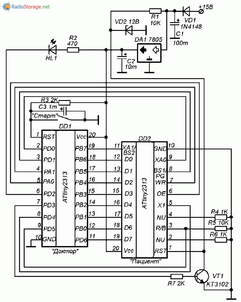 Fuse Bit Doctor ATtiny2313 — Сообщество «Электронные Поделки» на DRIVE2