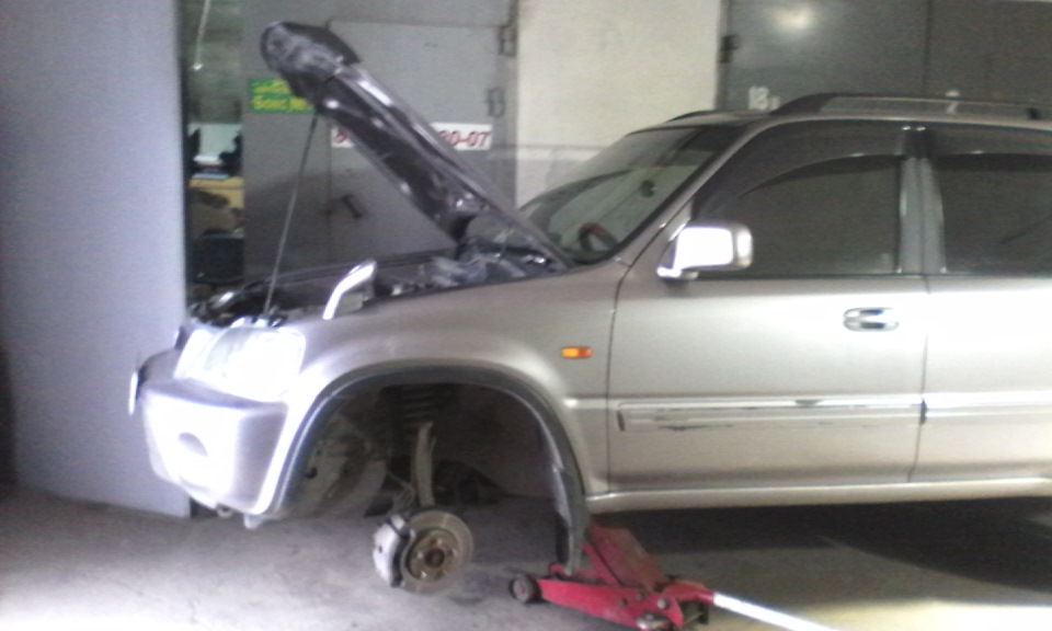 продолжаю делать ходовую. — Honda CR-V (RD1/RD2), 2 л, 2000 года | визит на сервис | DRIVE2