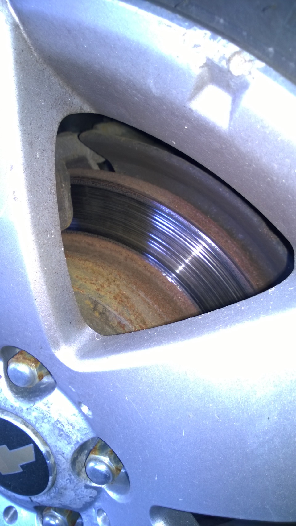 Обновил подвеску и задние тормоза — Chevrolet Captiva (1G), 2,4 л, 2008 ...