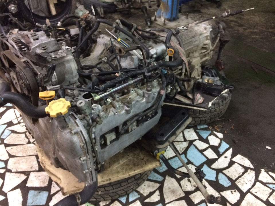 Свап EZ30D 5АКПП Механическая часть — Subaru Impreza (GE/GH), 3 л, 2008 ...