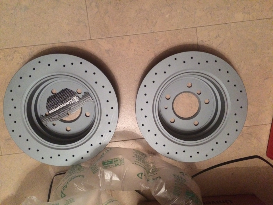 Приехали койлы:перед, зад)))и тормоза 540))) — BMW 5 series (E28), 3,5 ...