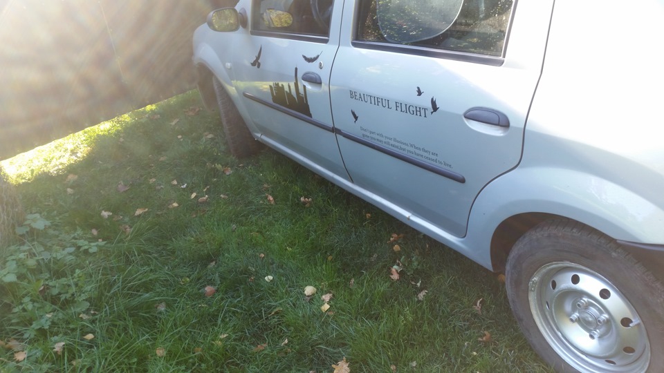 Мимими. Я как всегда — Renault Logan (1G), 1,4 л, 2006 года ...