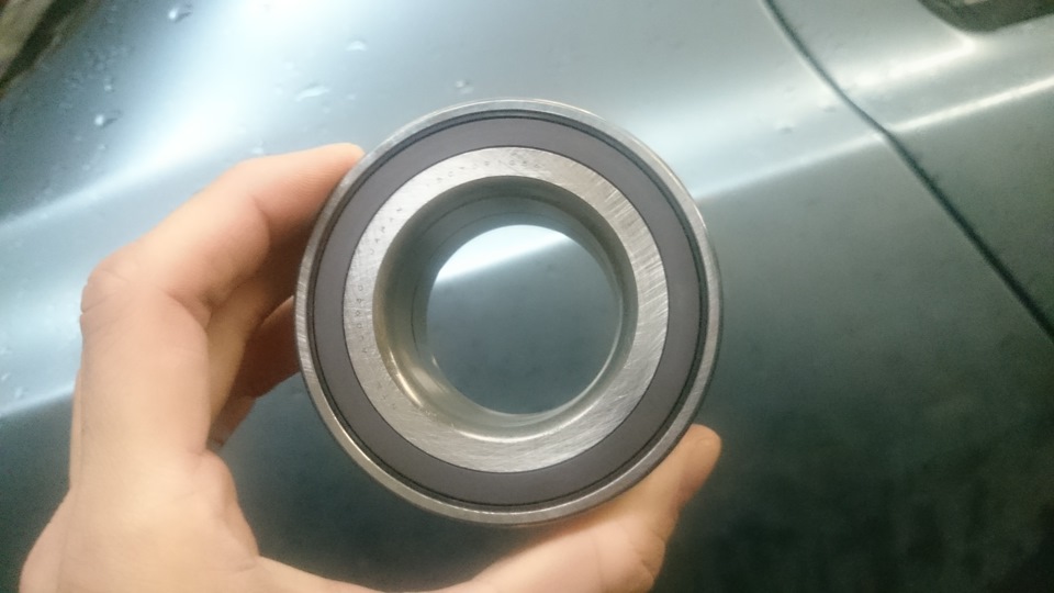 подшипник ступици и стопорное кольцо — Mitsubishi Lancer X, 2 л, 2008 ...