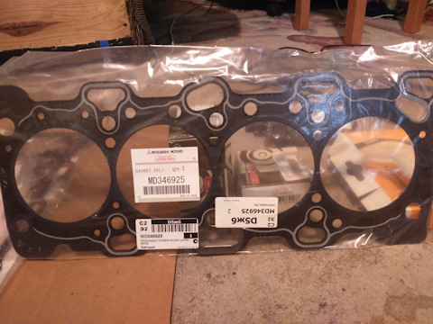MD346925 Прокладка головки блока цилиндров Mitsubishi | Запчасти на DRIVE2