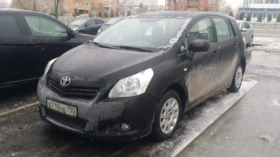Зима прошла. Гиславед рулит. — Toyota Verso, 1,8 л, 2012 года | шины ...