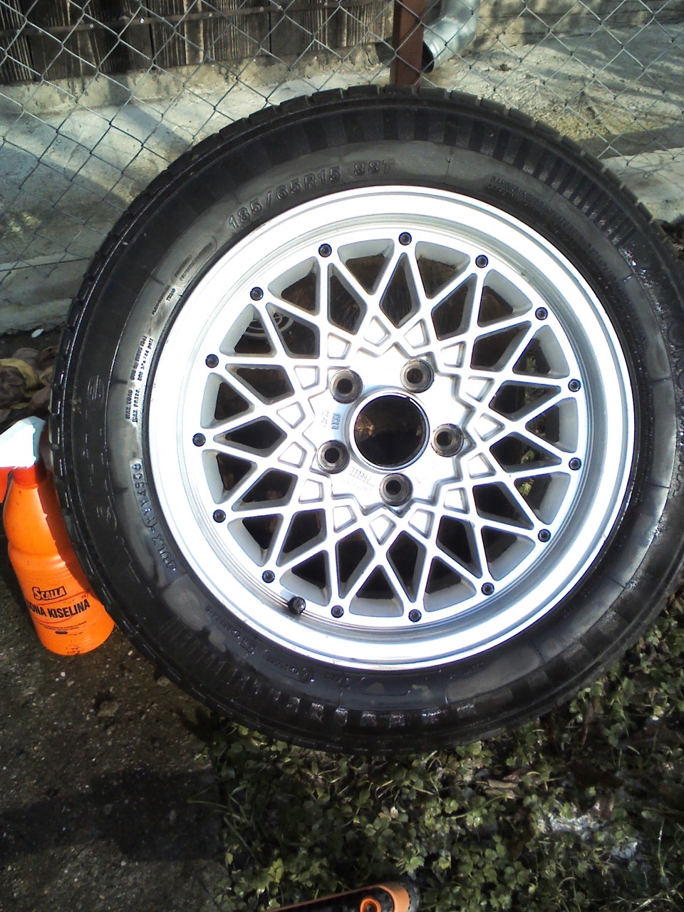 RIMS washed with acid — Opel Omega A, 1,8 л, 1988 года | колёсные диски ...