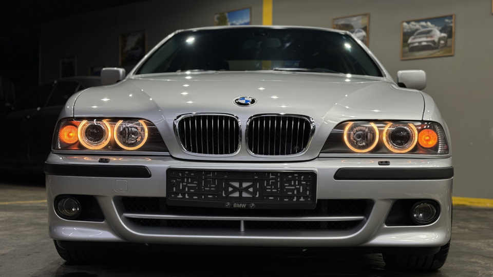Фоточки, пока машина зимует))) — BMW 5 series (E39), 4,4 л, 2003 года | просто так | DRIVE2