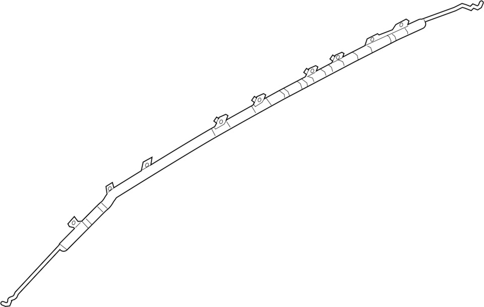 85010G5000 Curtain AIR BAG MODULE, LH KIA HYUNDAI | Запчасти на DRIVE2