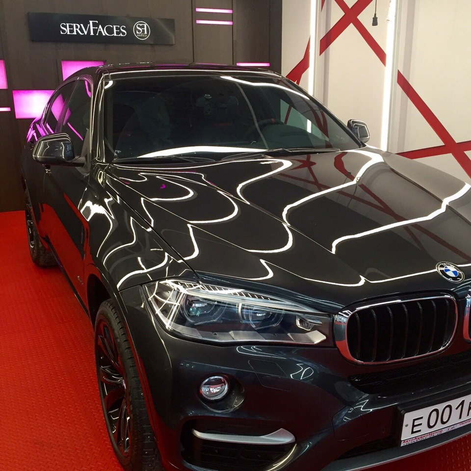 покрытие кузова servFaces — BMW X6 (F16), 3 л, 2014 года | стайлинг | DRIVE2