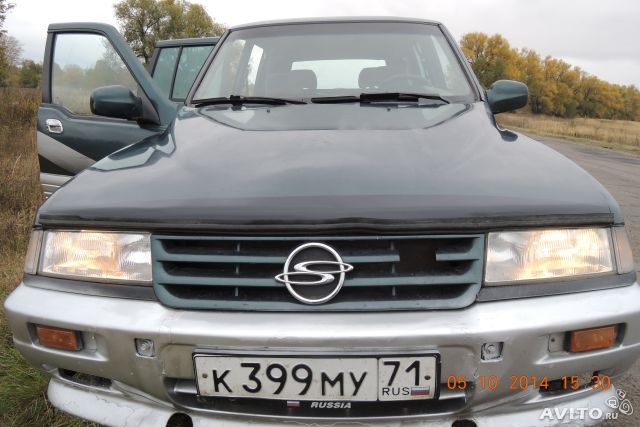 ремонт капота — SsangYong Musso, 2,9 л, 1994 года | кузовной ремонт ...