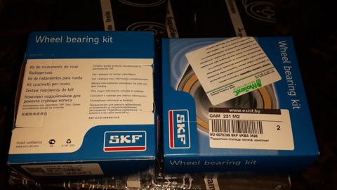 VKBA3596 Комплект подшипника ступицы колеса SKF | Запчасти на DRIVE2