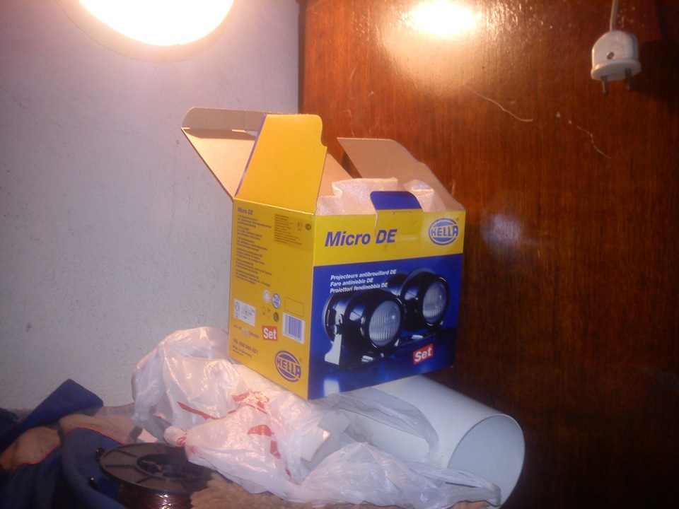 Снова ПТФ Hella Micro DE — Москвич Святогор, 2 л, 1999 года | аксессуары | DRIVE2