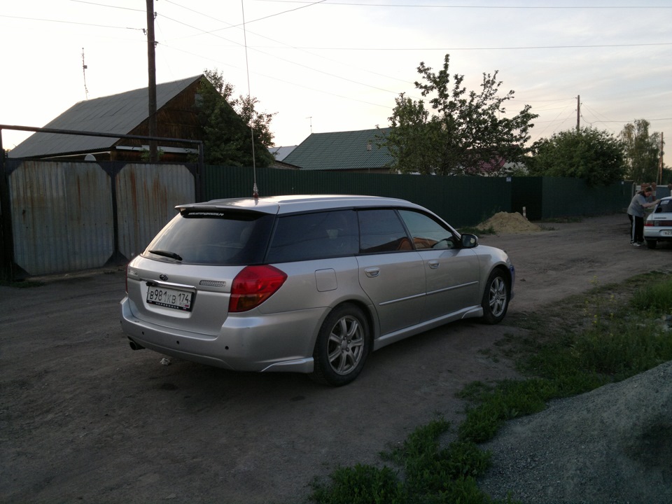 Намыл и наполировал — Subaru Legacy (BL/BP), 2 л, 2004 года | мойка | DRIVE2