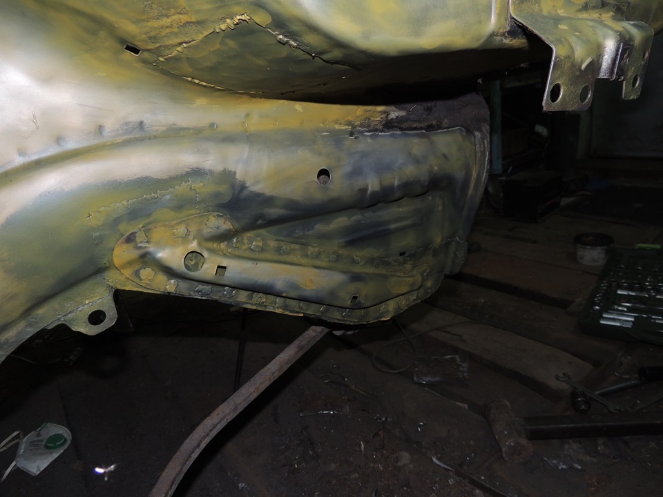 Ремонот брызговиков ч.2 — Lada 21083, 1,5 л, 2002 года | кузовной ...