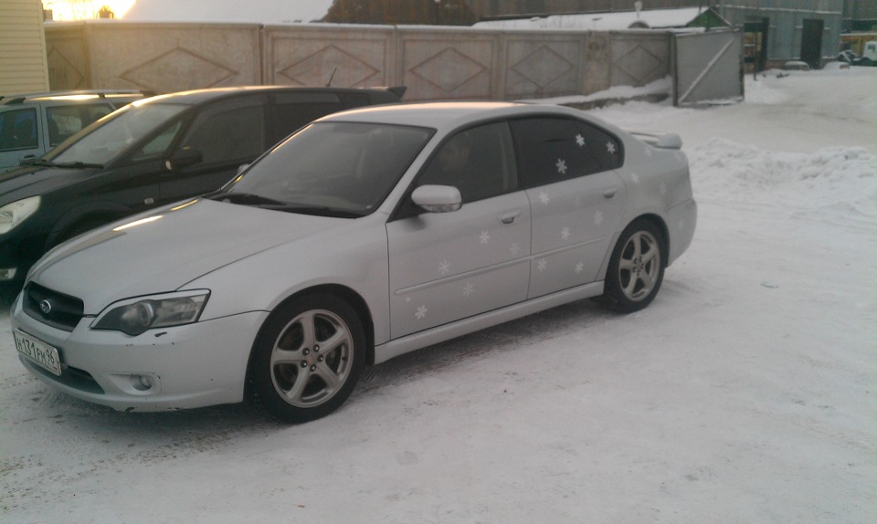К новому году готов ! — Subaru Legacy B4 (BL), 2 л, 2003 года ...