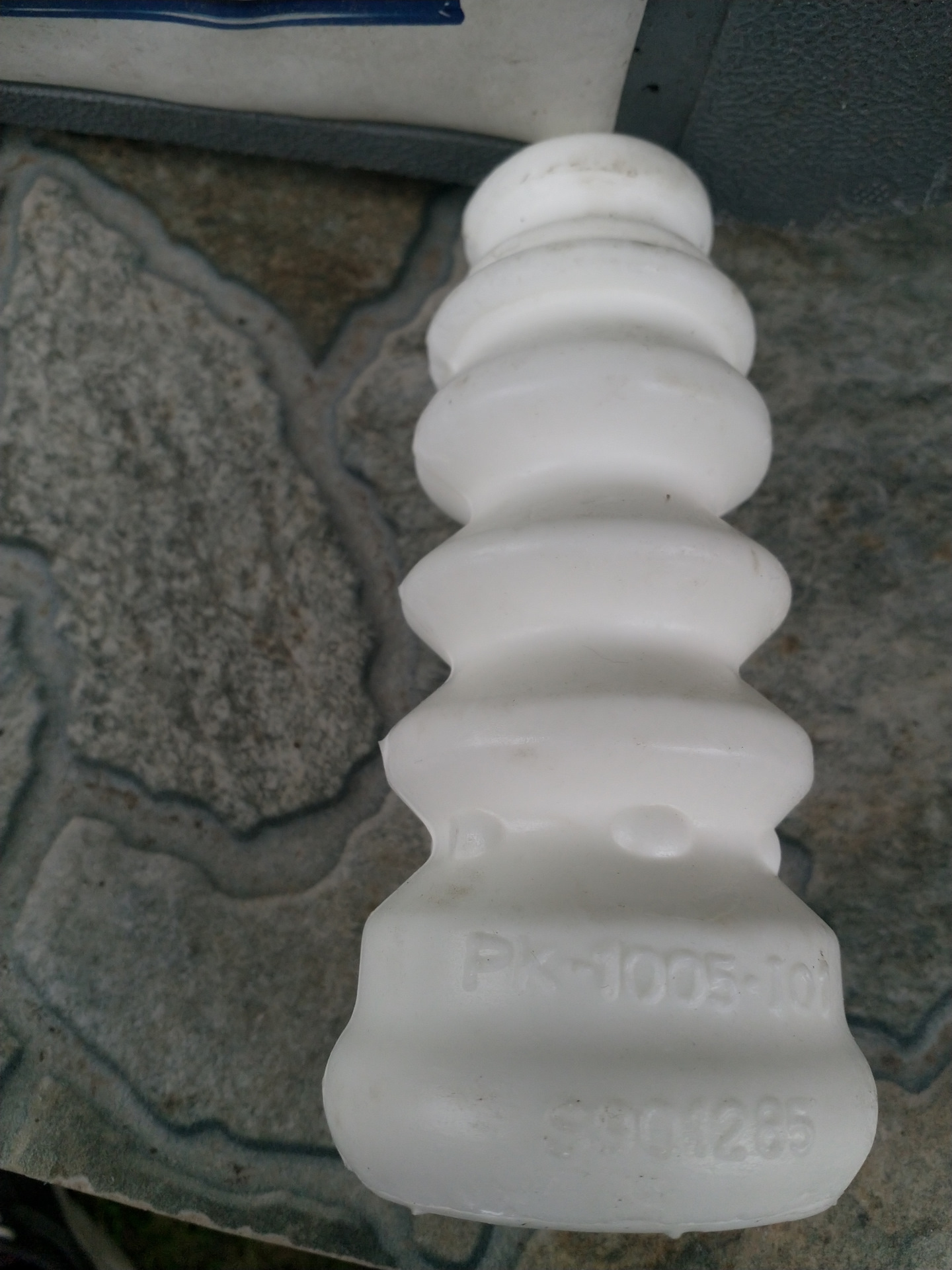 Замена передних тормозных колодок + буфер зад лев — Skoda Rapid (1G), 1 ...