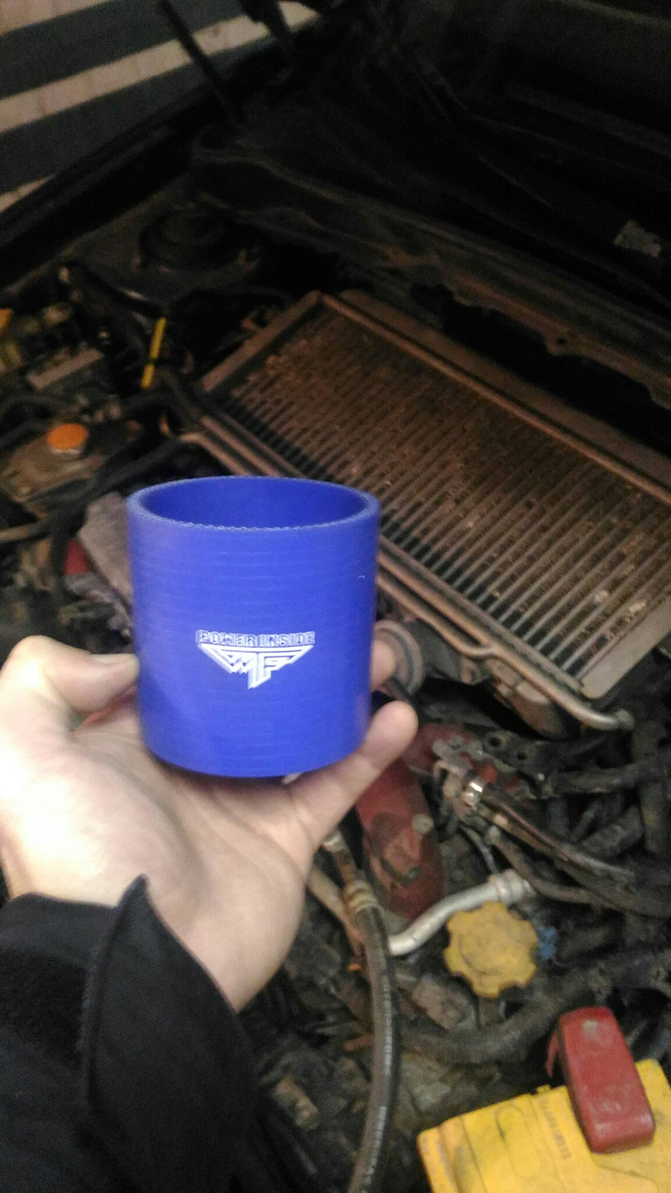 Силиконовый патрубок дросселя — Subaru Impreza WRX (GH/GE/GV/GR), 2,5 л ...